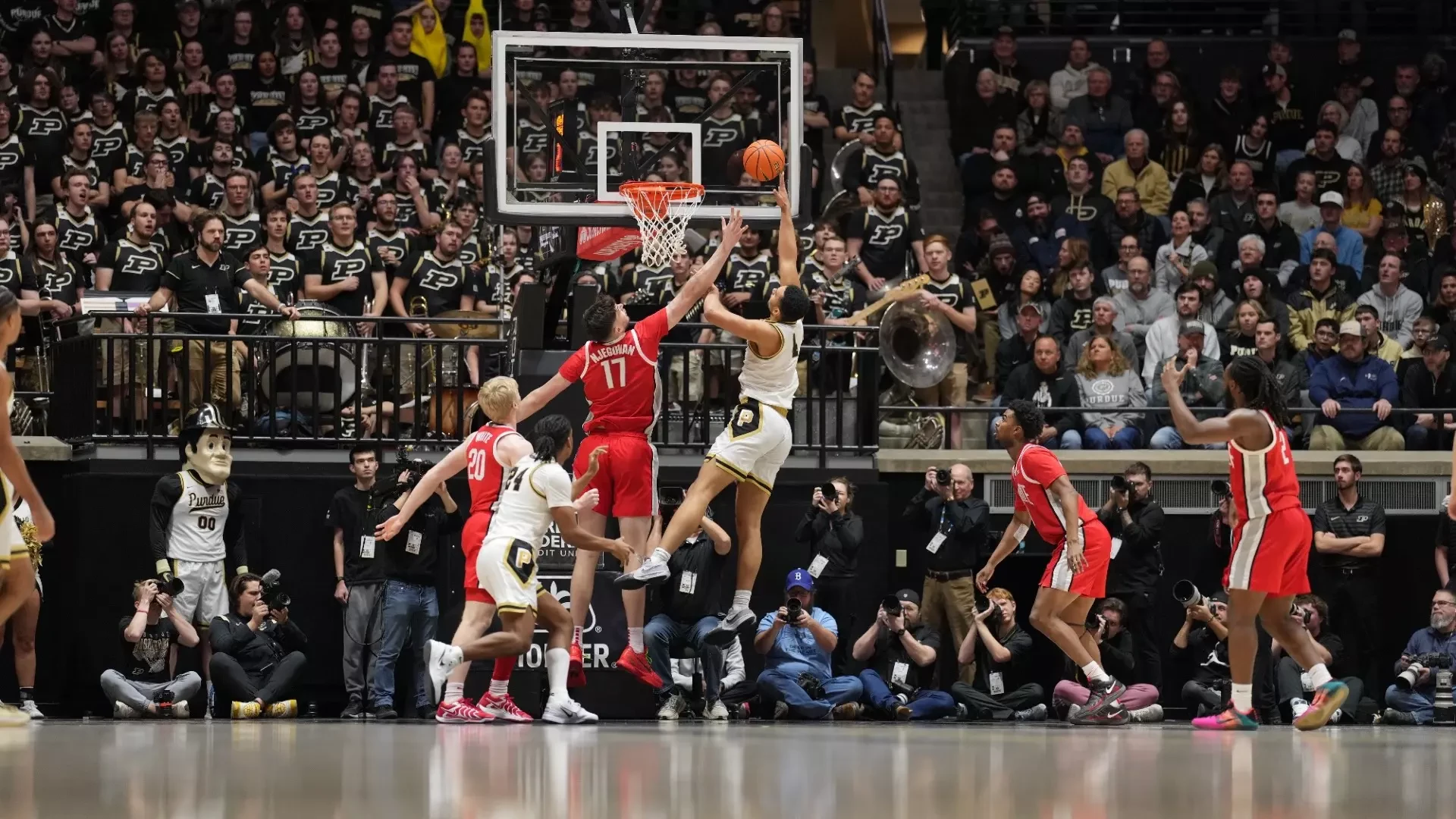 #11 Purdue’s 26-game home winning streak snapped by Ohio State - Purdue ...