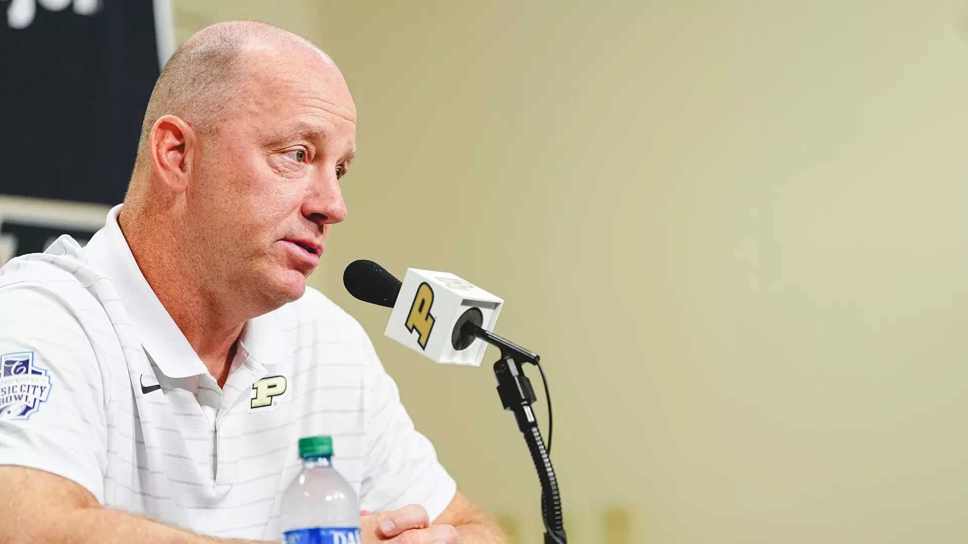 Game 4 Prep: Brohm Press Conference - Purdue Boilermakers - Official ...