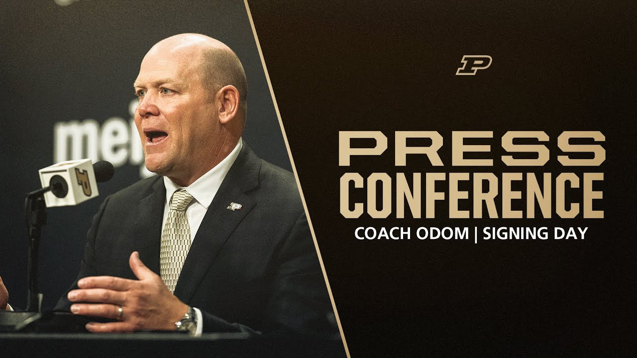 Coach Barry Odom Signing Day Press Conference | Purdue Football ...