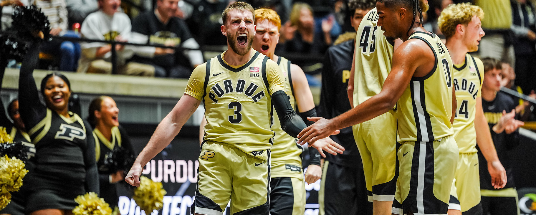 6 Players Score in Double Figures to Lead #1 Purdue Past Oakland ...