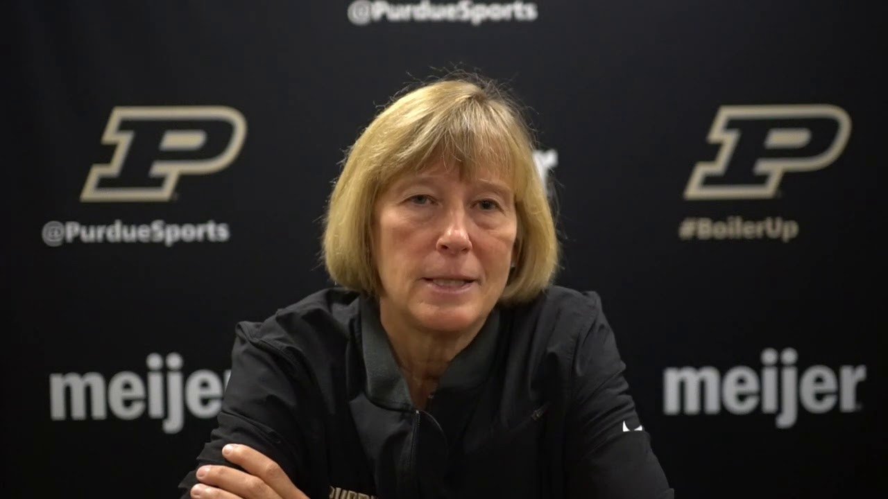 WBB | Sharon Versyp Interview Pre-Valpo - Purdue Boilermakers ...