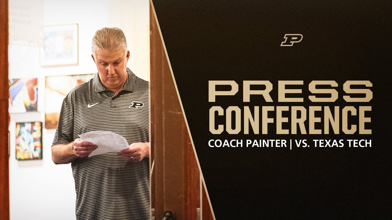 Coach Painter Postgame Press Conference vs. Texas Tech | Purdue Men's ...