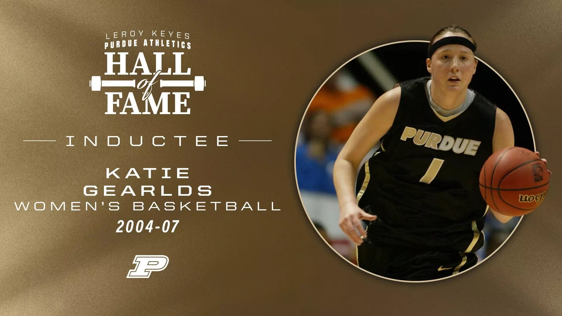 Katie Gearlds, Leroy Keyes Purdue Athletics Hall of Fame Inductee ...