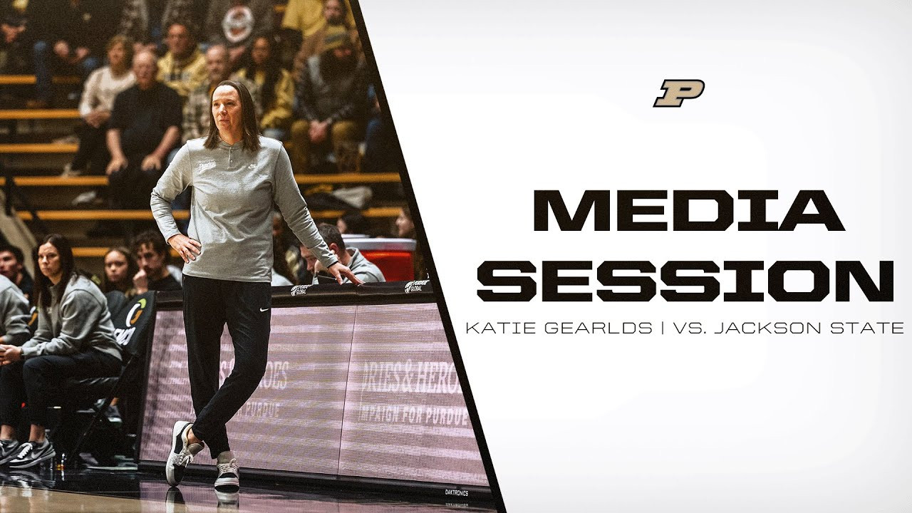 Katie Gearlds Media Session | Purdue Women's Basketball - Purdue ...