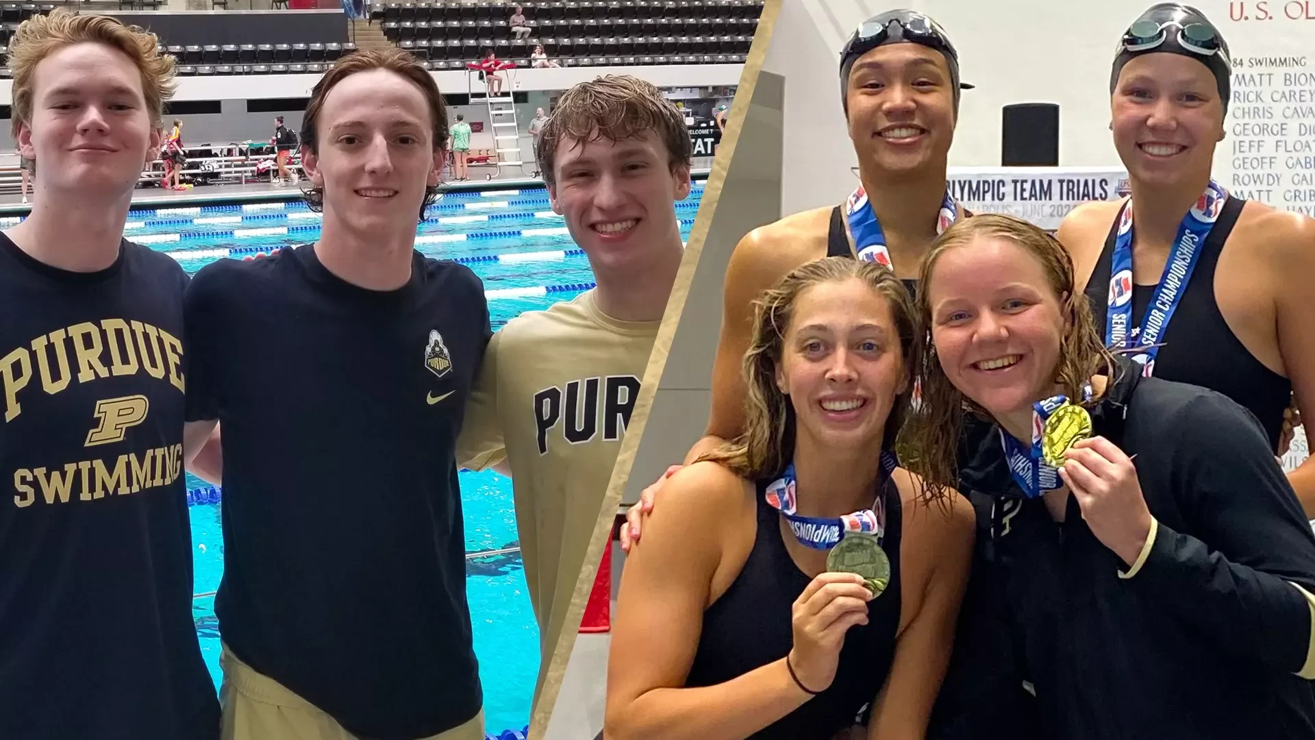 6 Wins, 8 Nationals Cuts for Swimmers at Senior State - Purdue ...