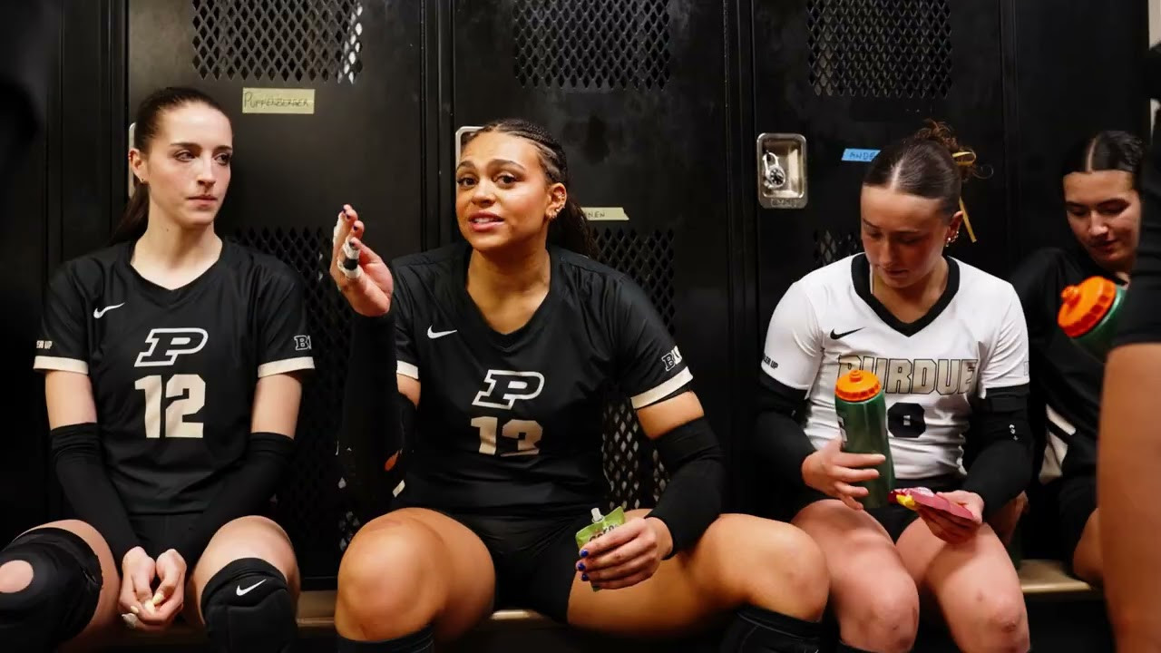 Cinematic Recap: #11 Purdue Upends #15 Indiana | Purdue Volleyball ...