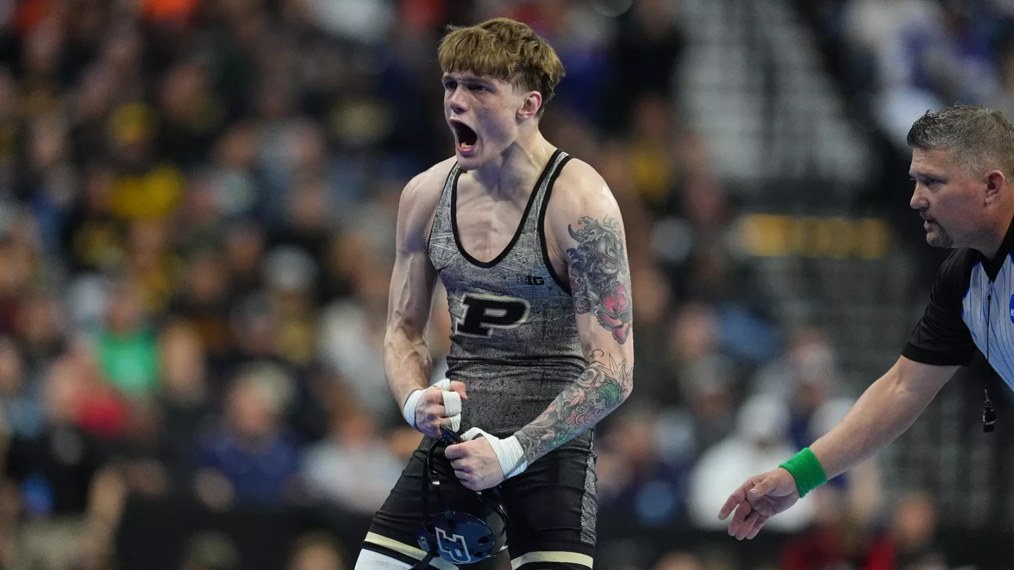 Blaze Stuns Top-Ranked Wrestler, Advances to National Semifinal ...