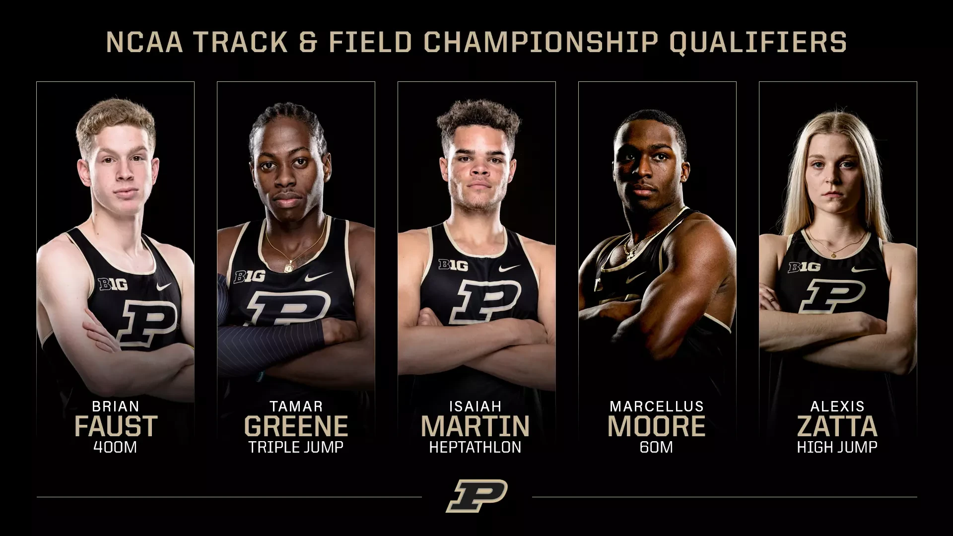 Five Qualify for NCAA Track & Field Championships - Purdue Boilermakers ...