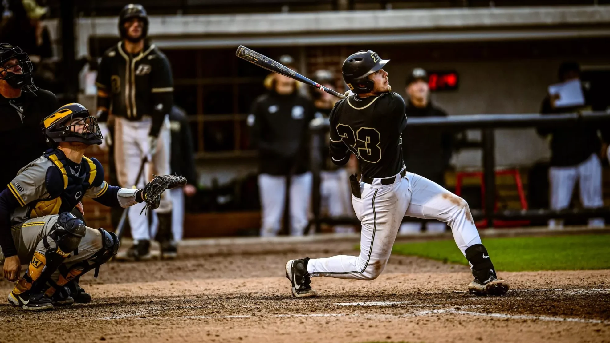 Toetz, Franco Homer in Exhibition Action at Louisville - Purdue ...