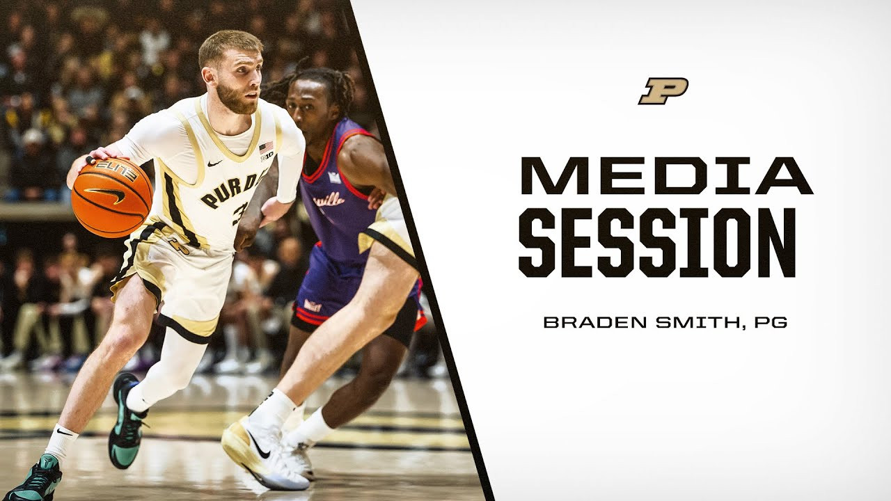 Braden Smith Media Session vs. Alabama | Purdue Men's Basketball ...