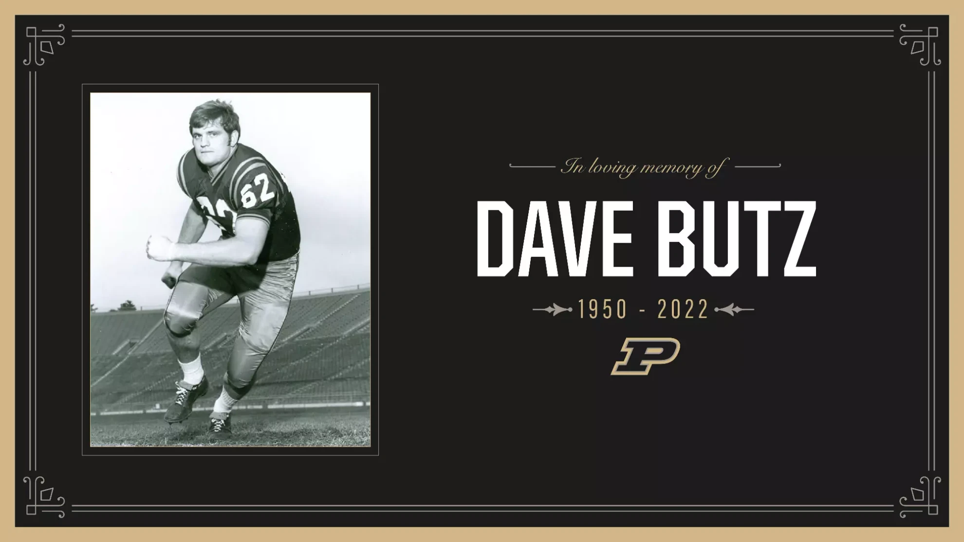Purdue Legend Dave Butz Passes Away at 72 - Purdue Boilermakers ...