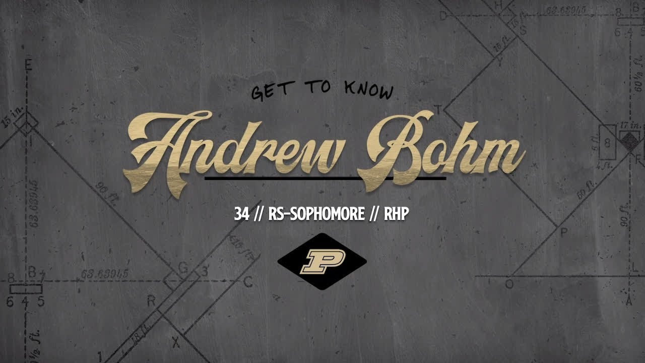 Get To Know Andrew Bohm - Purdue Boilermakers - Official Athletics Website