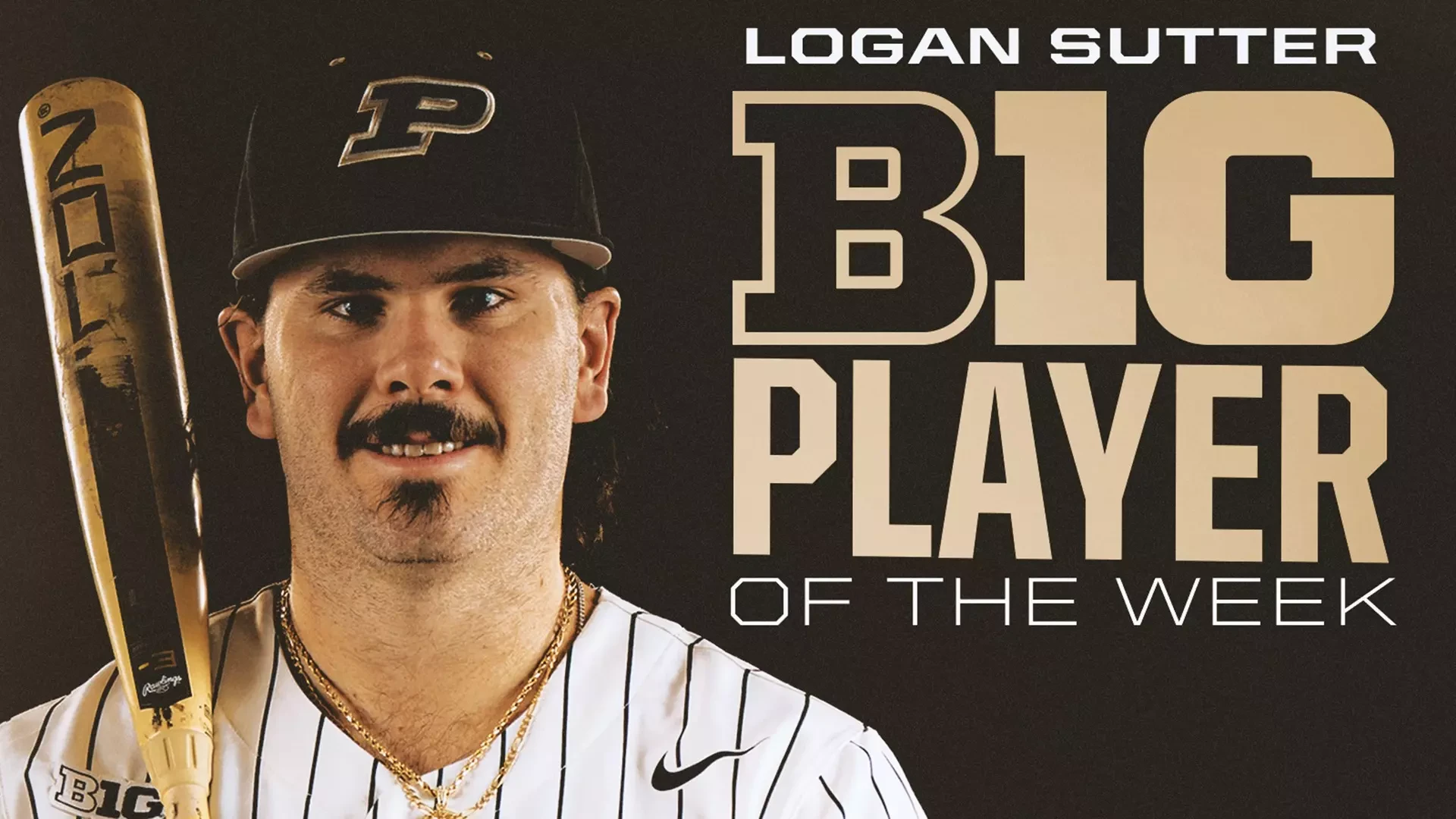 Sutter's 8-Hit, 8-RBI Showing in Sweep Leads to B1G Player of the Week ...