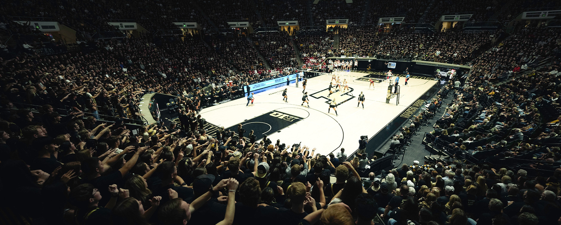 Volleyball Returns to Mackey Arena - Purdue Boilermakers - Official ...