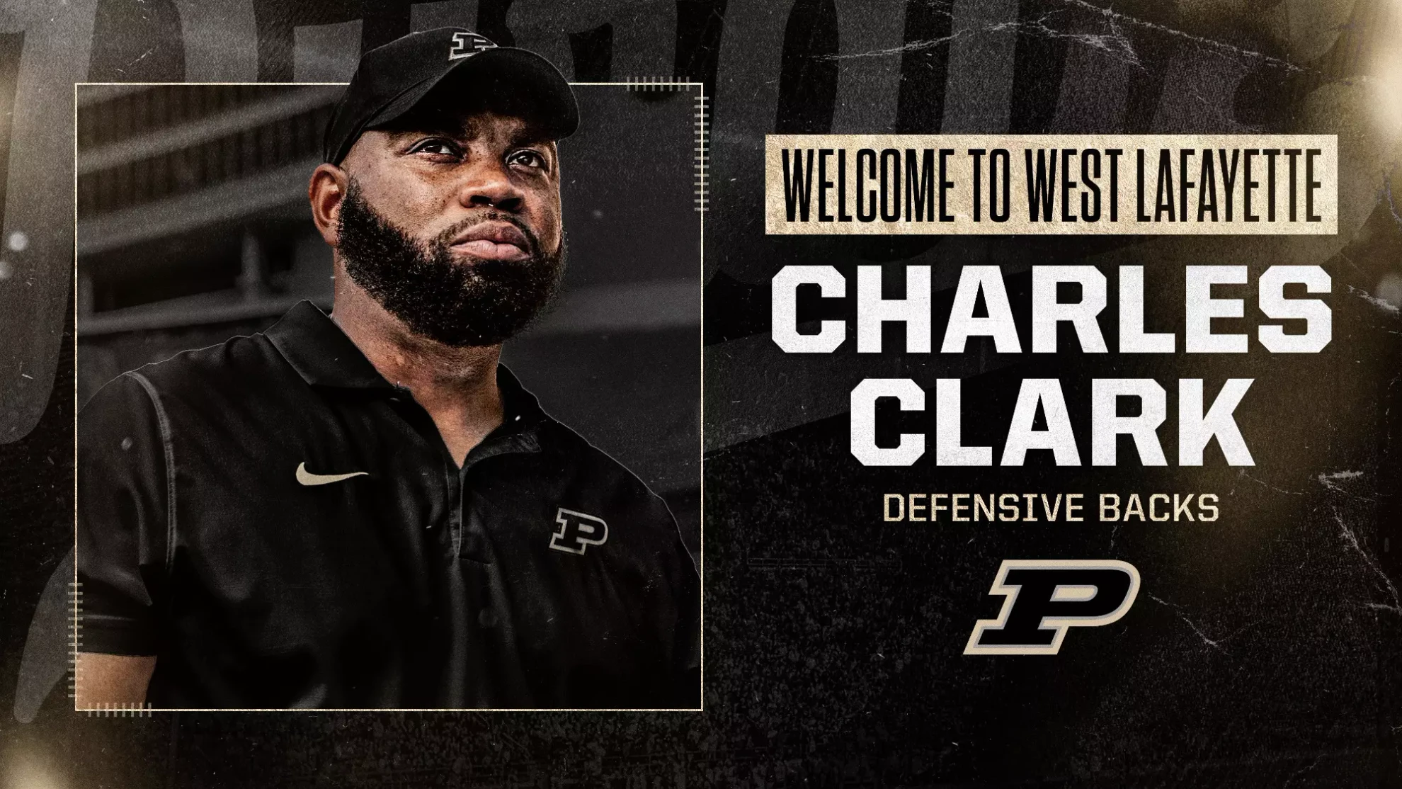 Charles Clark to Coach Boilermaker Defensive Backs - Purdue ...