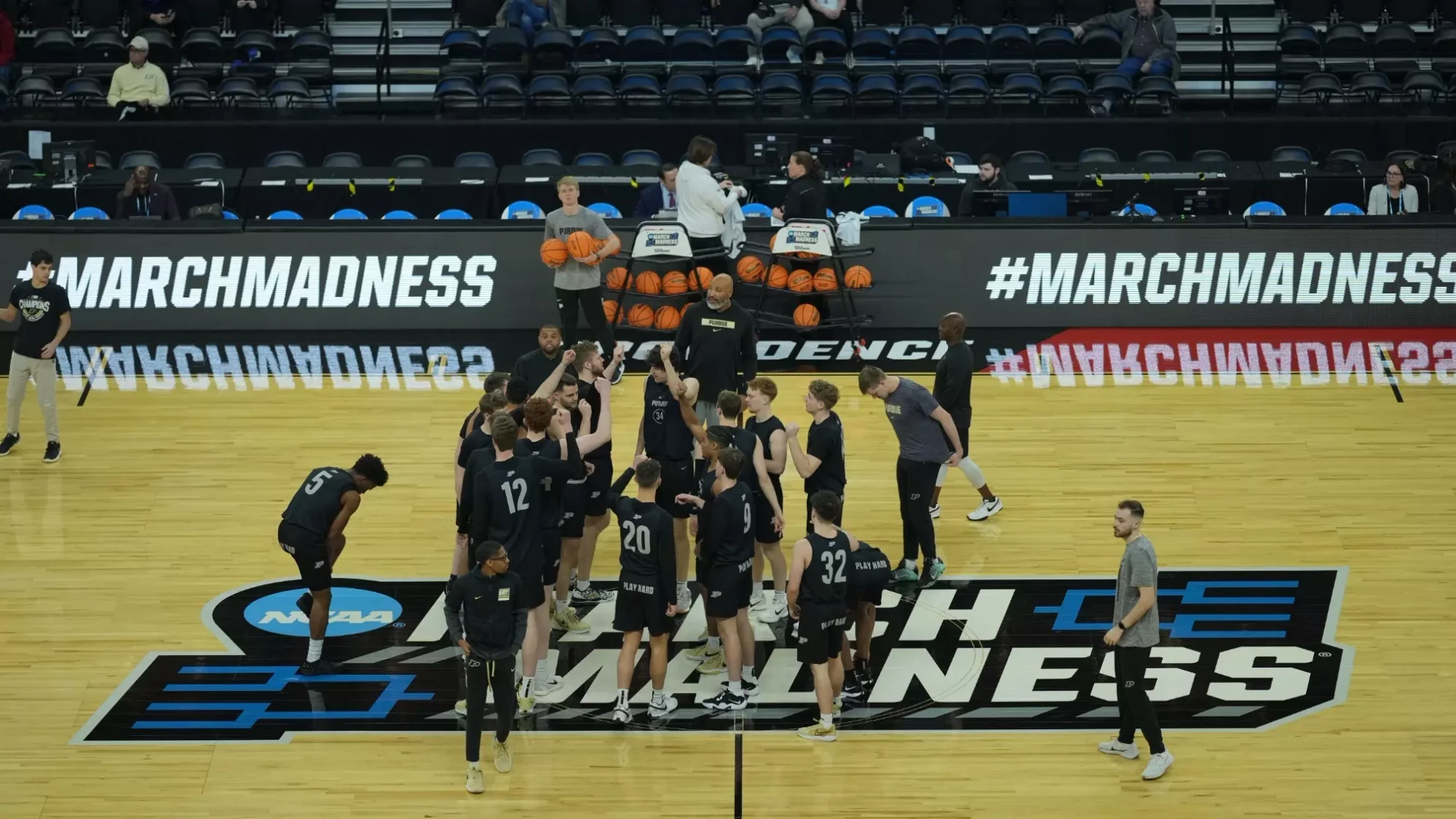 Purdue Meets Media in Advance of First-Round Game with High Point ...