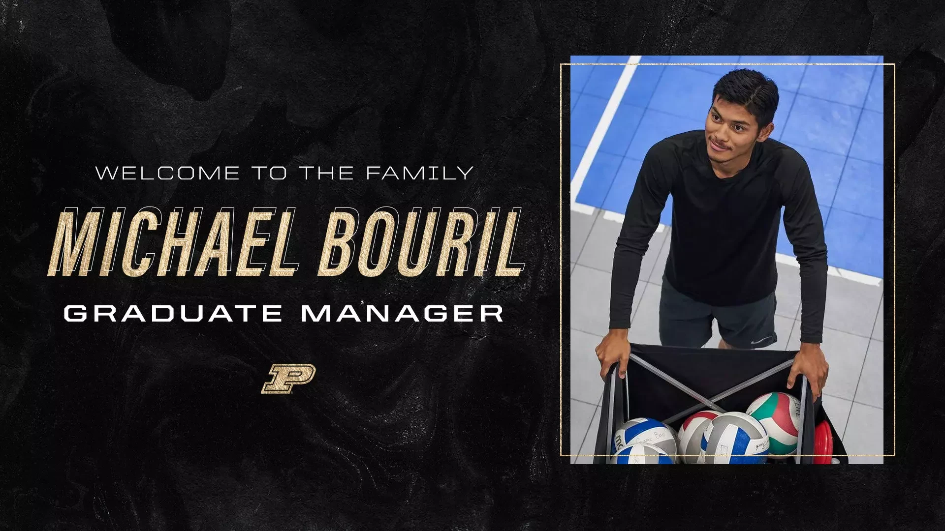 Michael Bouril Joins VB Staff - Purdue Boilermakers - Official ...