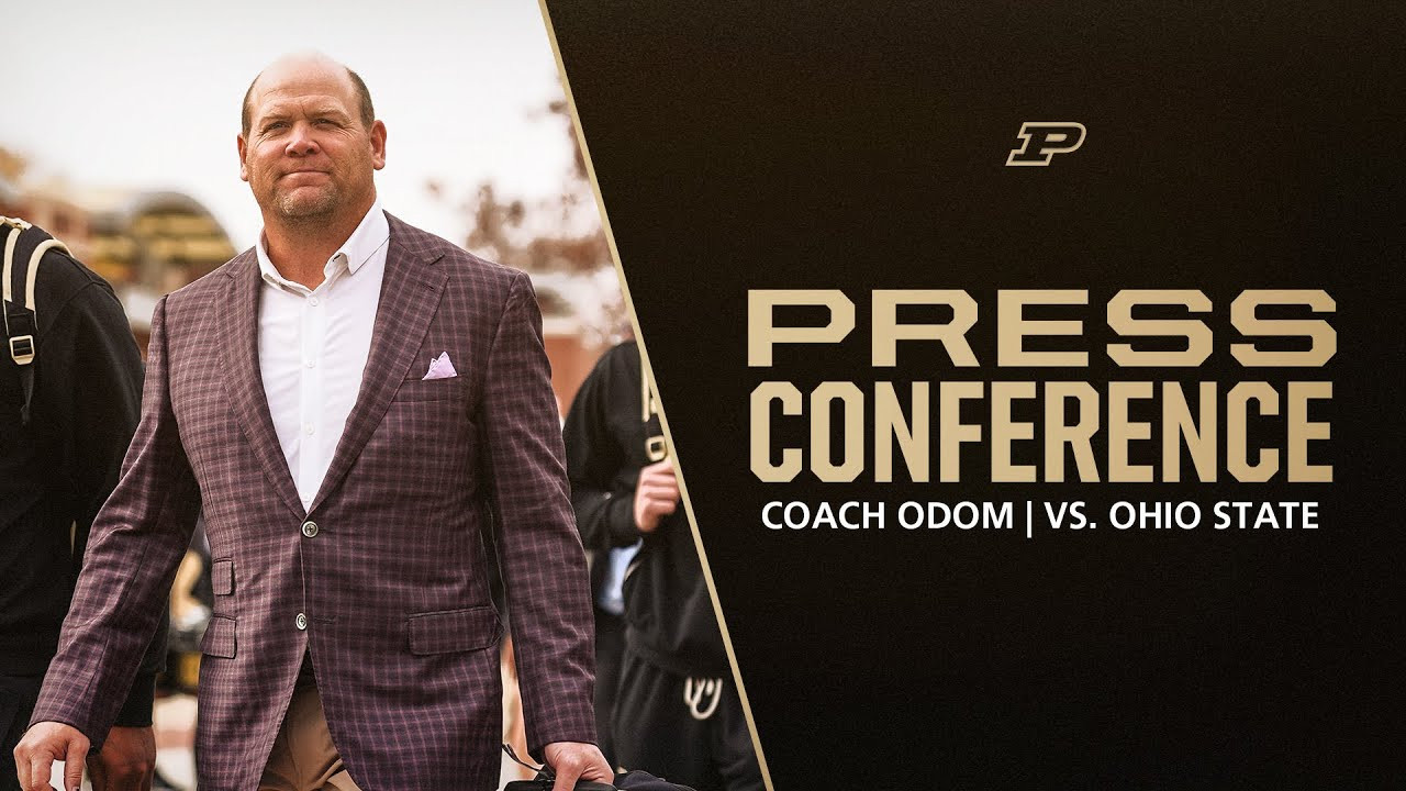 Coach Barry Odom Postgame Press Conference vs. Ohio State | Purdue ...