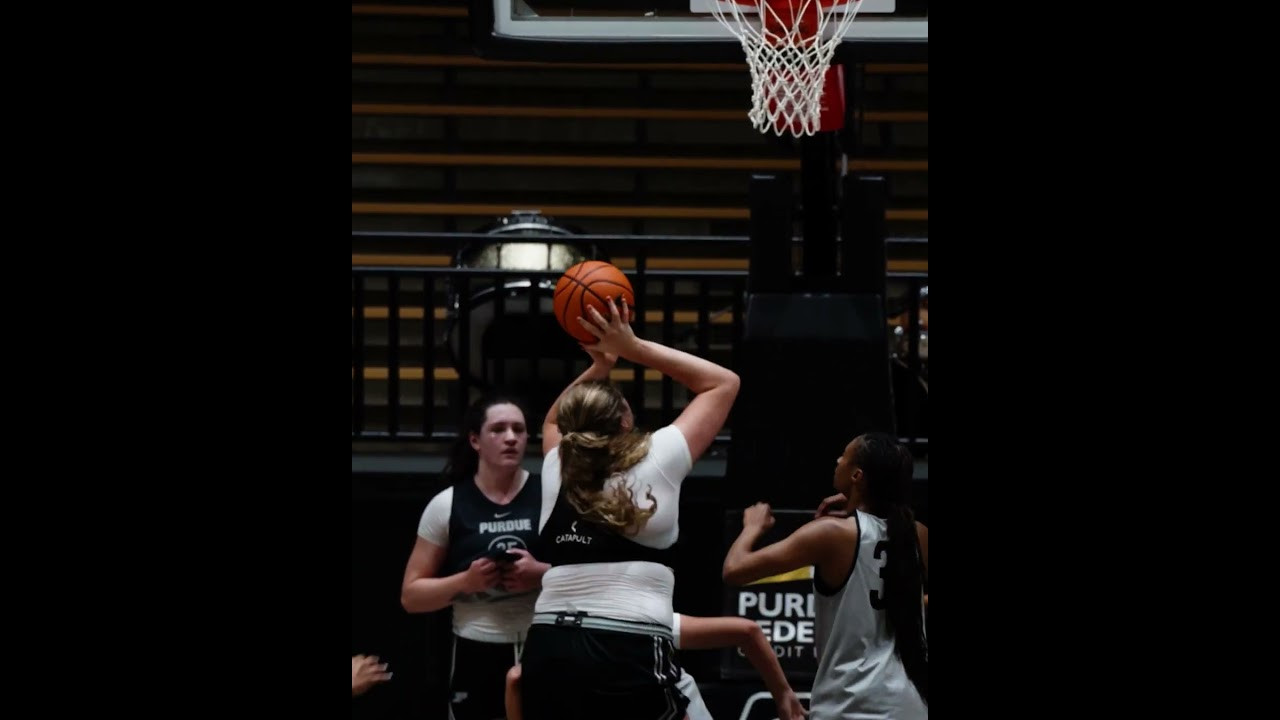 Avery Gordon Practice | Purdue Women's Basketball - Purdue Boilermakers ...