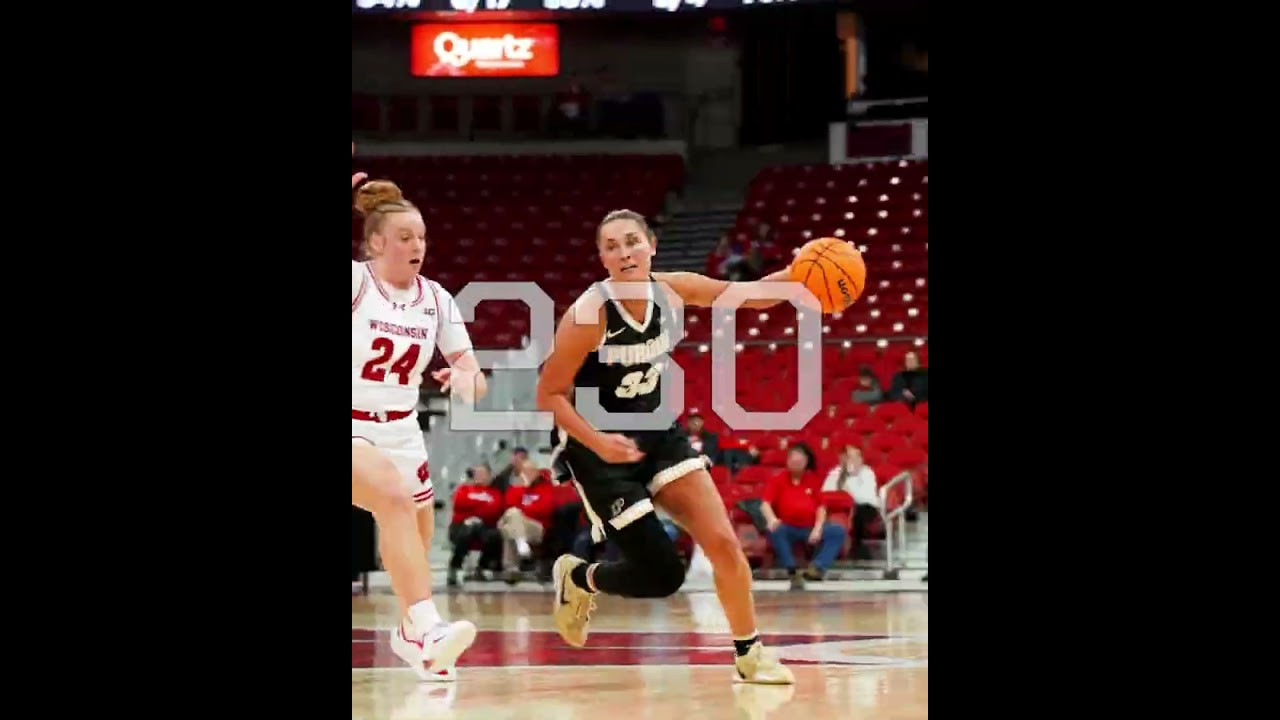 Madison Layden-Zay Becomes Purdue's All-Time 3-Point Leader - Purdue ...