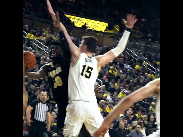 Purdue Men's Basketball Trevion Williams' highlights 1.9.20 - Purdue ...