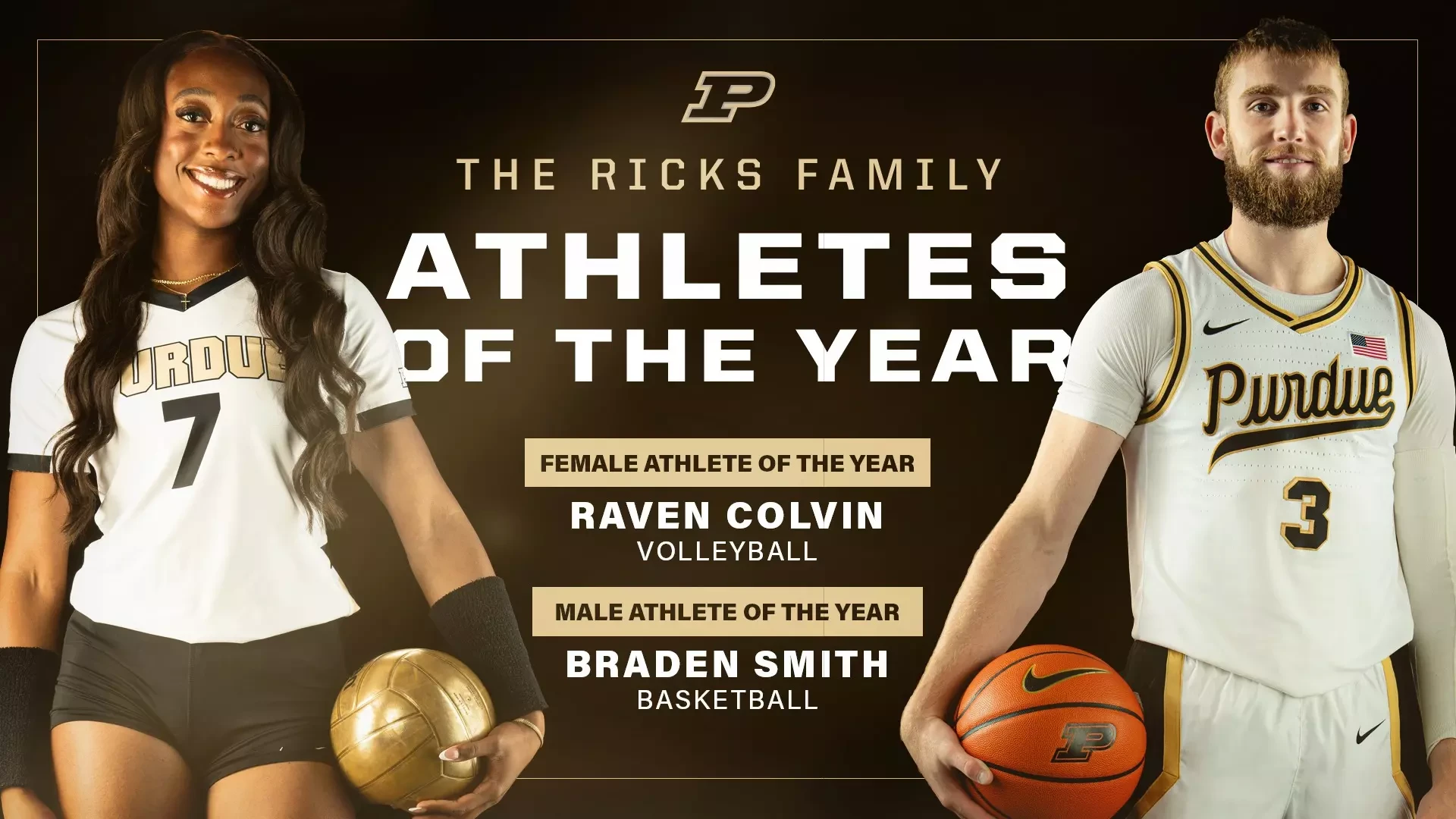 Colvin, Smith Named Purdue Athletics' Female & Male Athletes of the ...